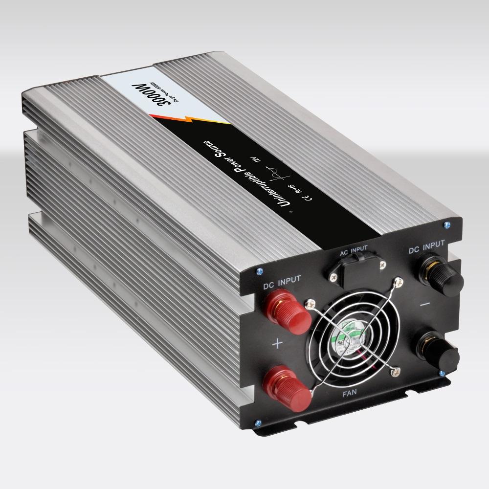 Inverter Poweracu Pur Sinus 3000W 24V with charger JYPU3000/24